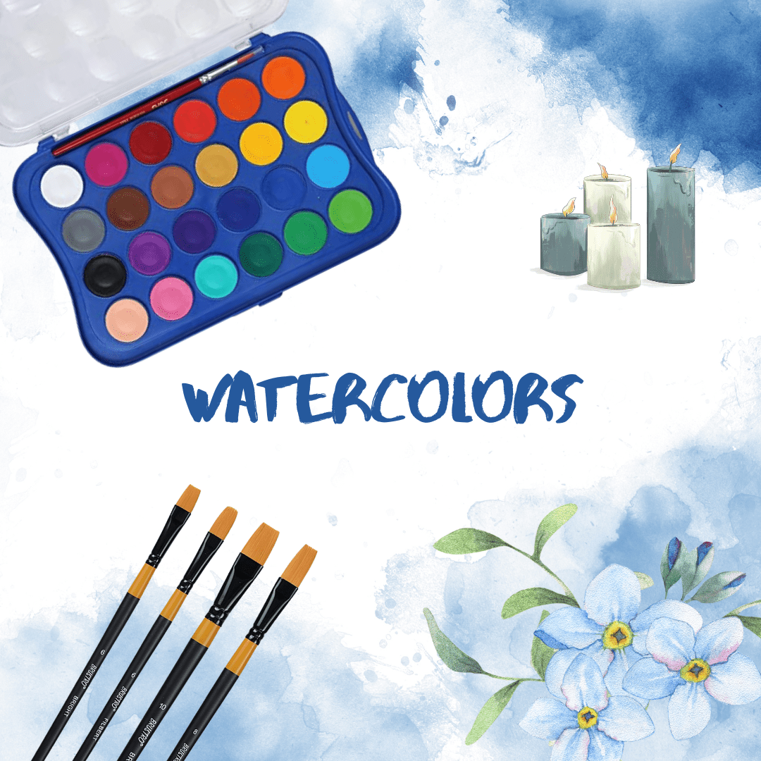 Watercolour – Stationery Plug