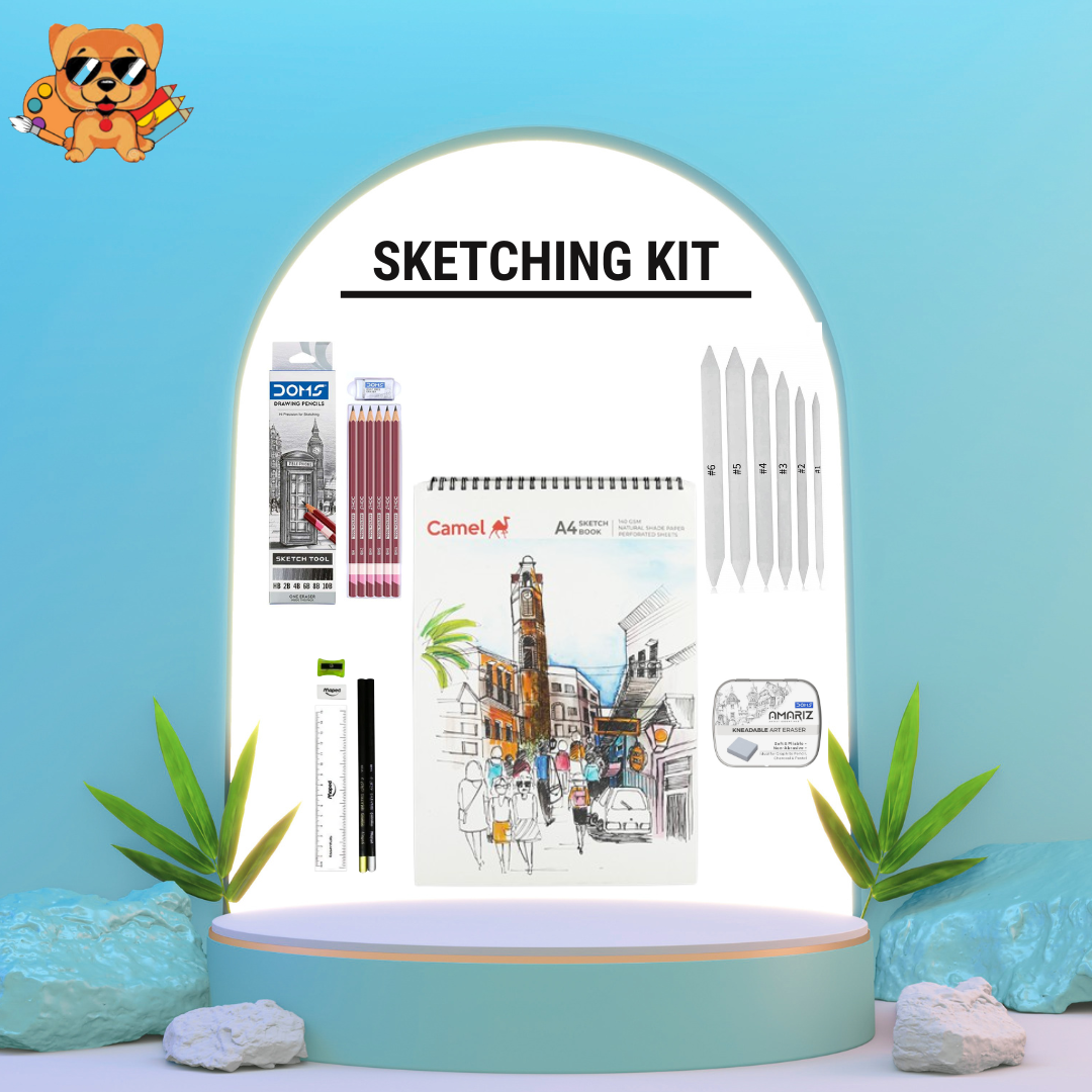 Sketching Kit - Perfect for Beginners & Artists – Stationery Plug