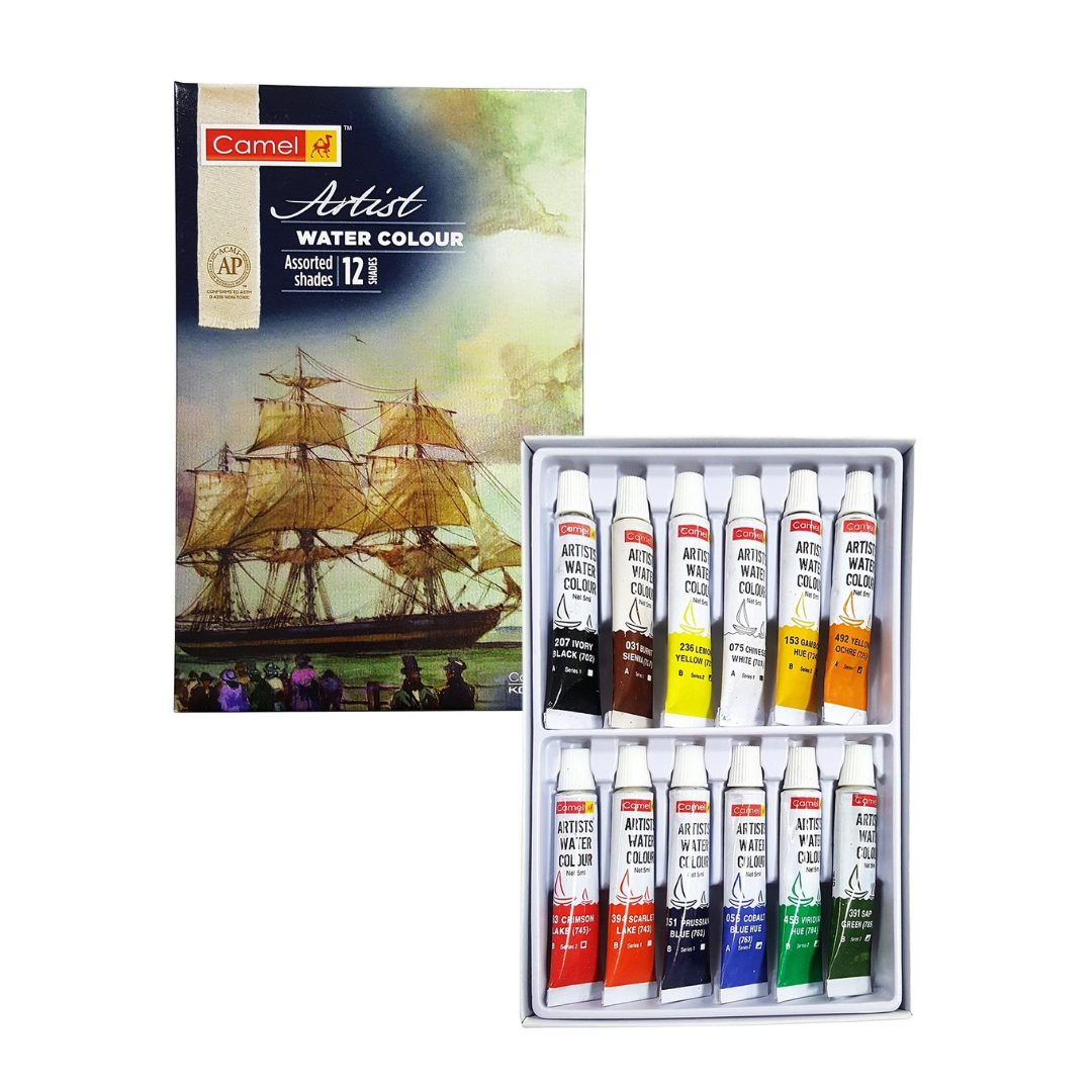 Camlin Kokuyo Artist Water Colour Tube Set – Stationery Plug